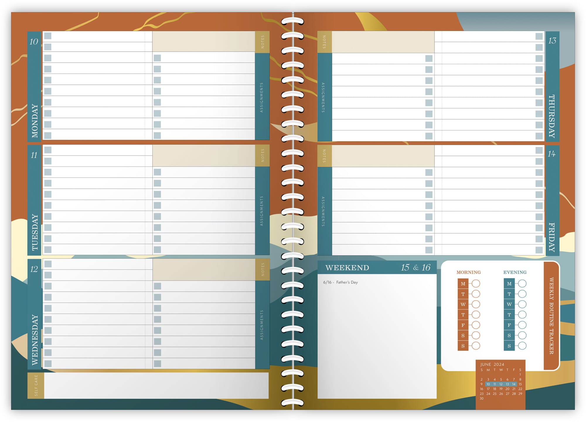 Well Planned Gal 2023 2024 High School Planner 2023 2024 PLANNERS 
