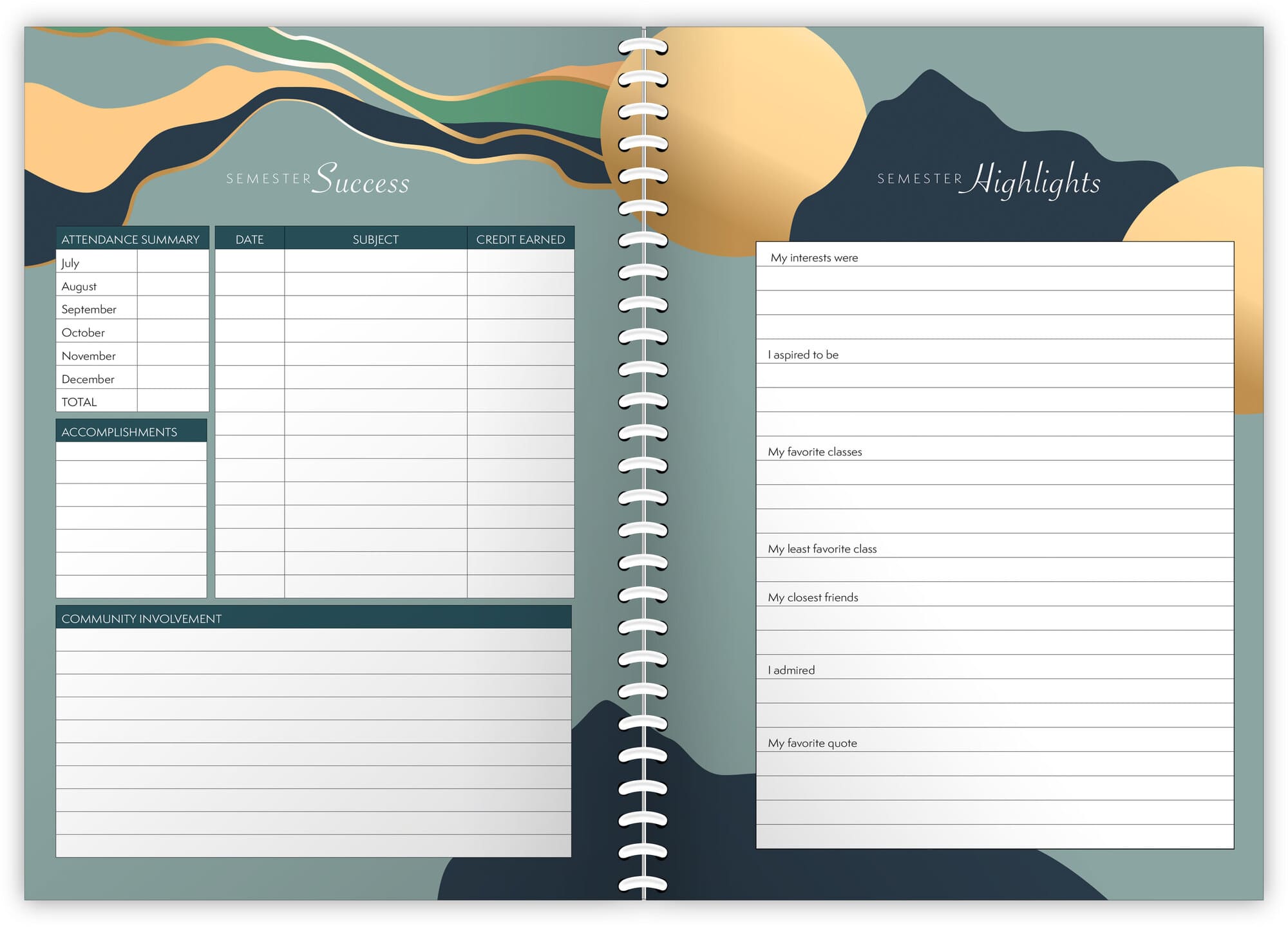 Well Planned Gal 2023 2024 High School Planner 2023 2024 PLANNERS 