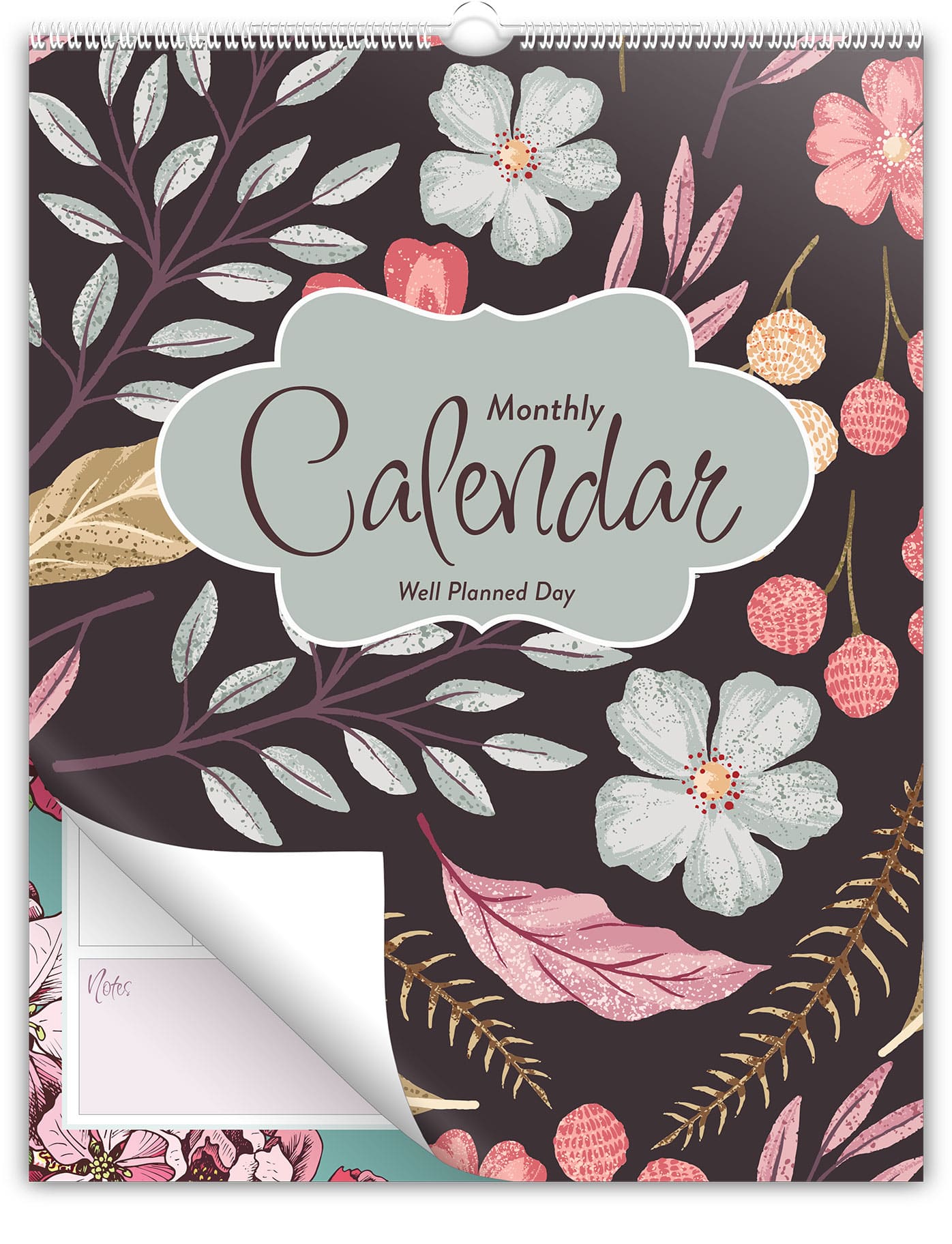 Well Planned Gal Calendars - Monthly Planning - Apple Blossom - THEME ...